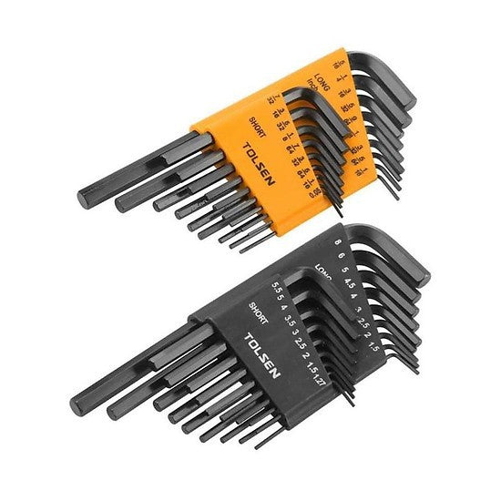 36PCS INCH & METRIC HEX KEY SET – Tolsen Tools Philippines
