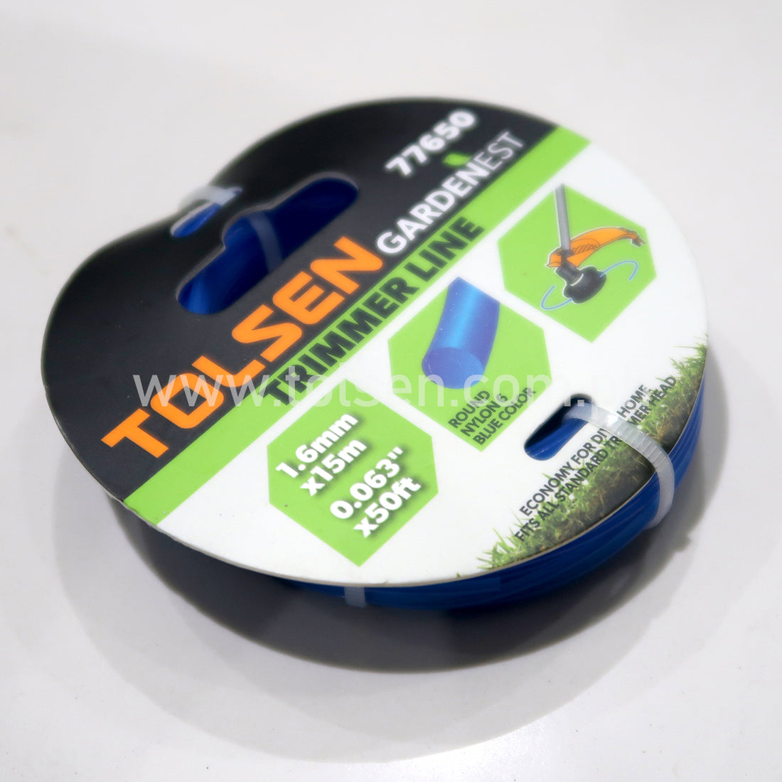 BLUE TRIMMER LINE 1.6mm x 15m – Tolsen Tools Philippines