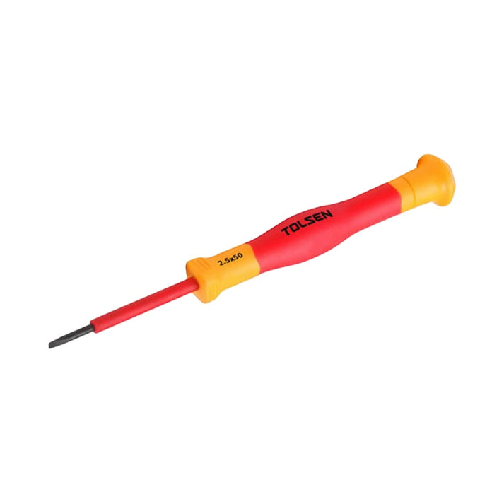 PREMIUM INSULATED PRECISION SLOTTED SCREWDRIVER – Tolsen Tools Philippines