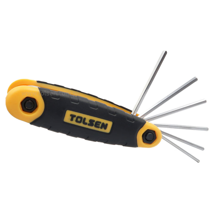 Tolsen 9pcs Folding Allen Hex Key Set (5/64″ to 1/4″) 20098 – Tolsen ...
