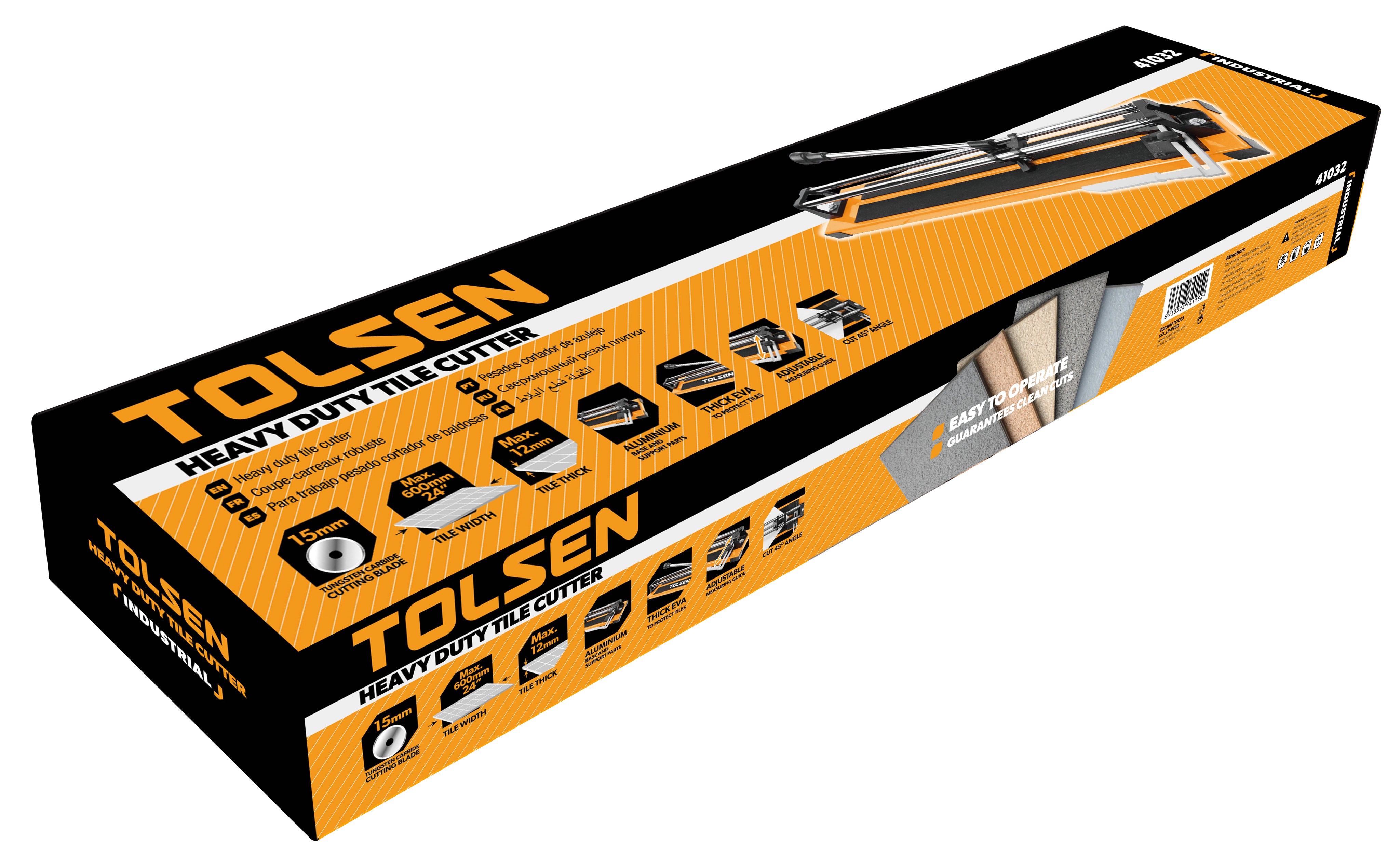 INDUSTRIAL HEAVY DUTY TILE CUTTER 600MM – Tolsen Tools Philippines